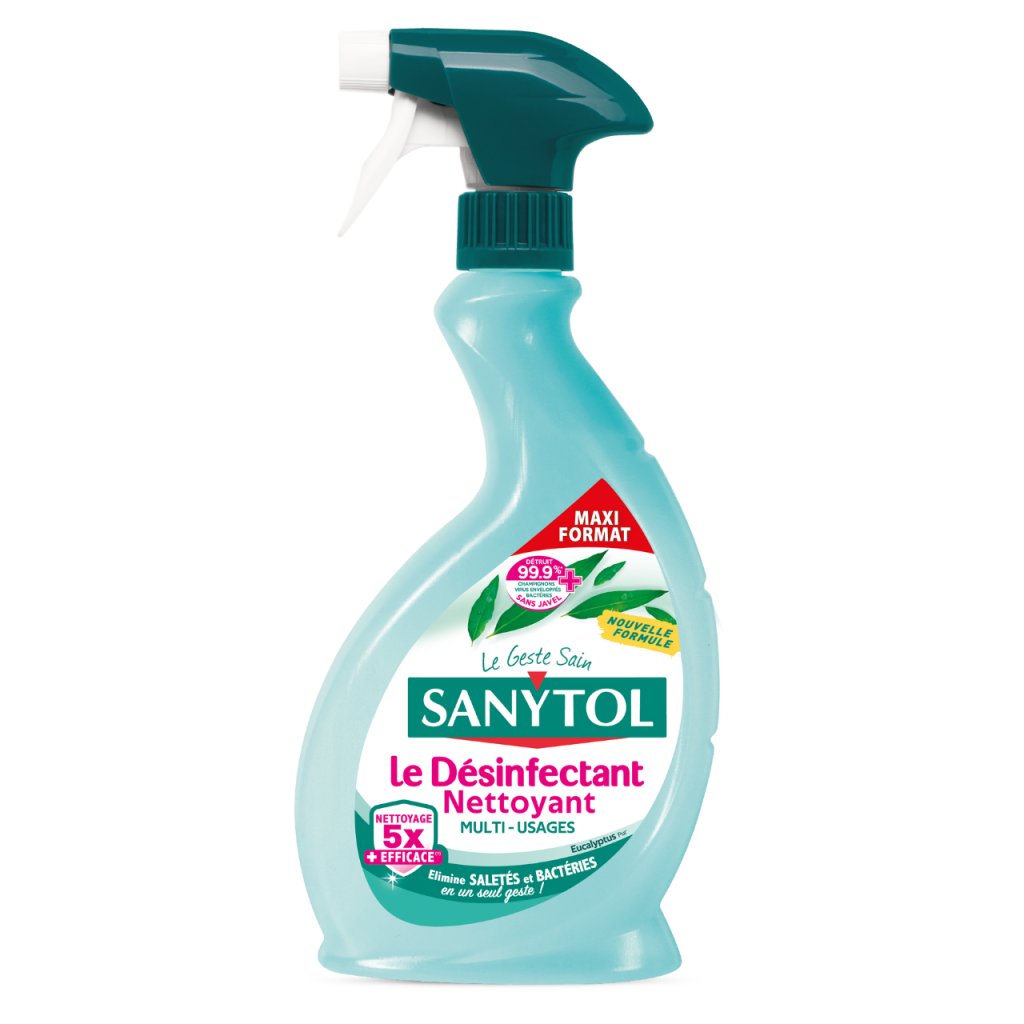 Nettoyant Désinfectant Sols et Surfaces 4 actions Sanytol Formule Protection | SANYTOL